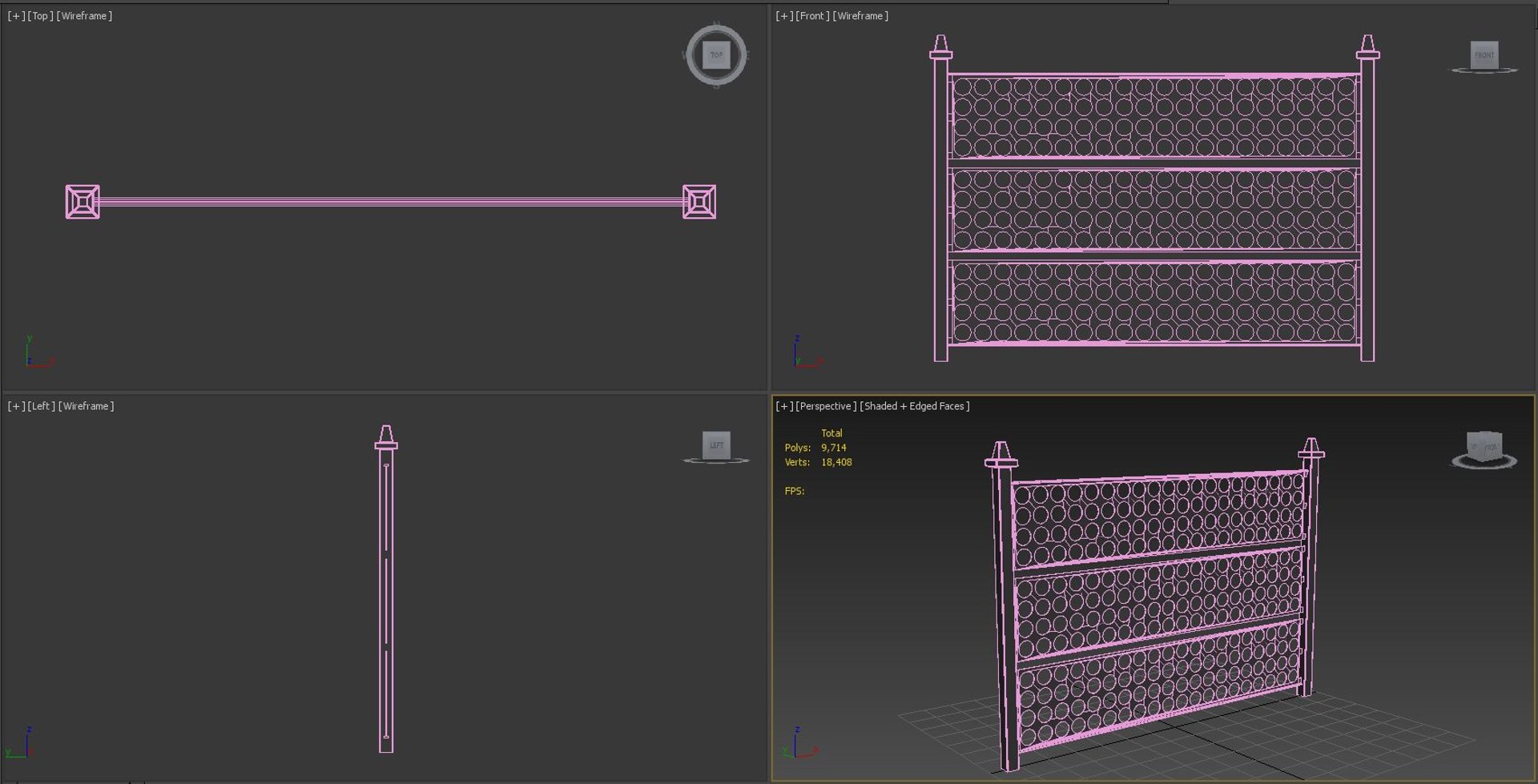 3D Railing City Model - TurboSquid 1605372
