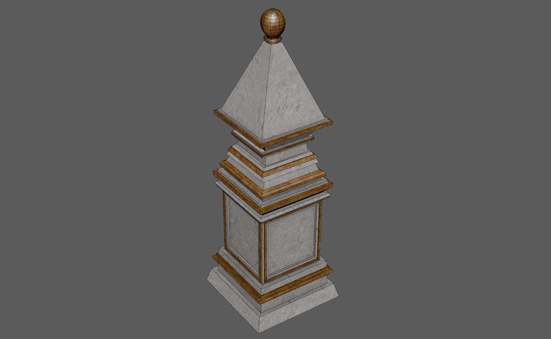 Free 3D Fantasy Ancient Pillar Model - TurboSquid 2257959