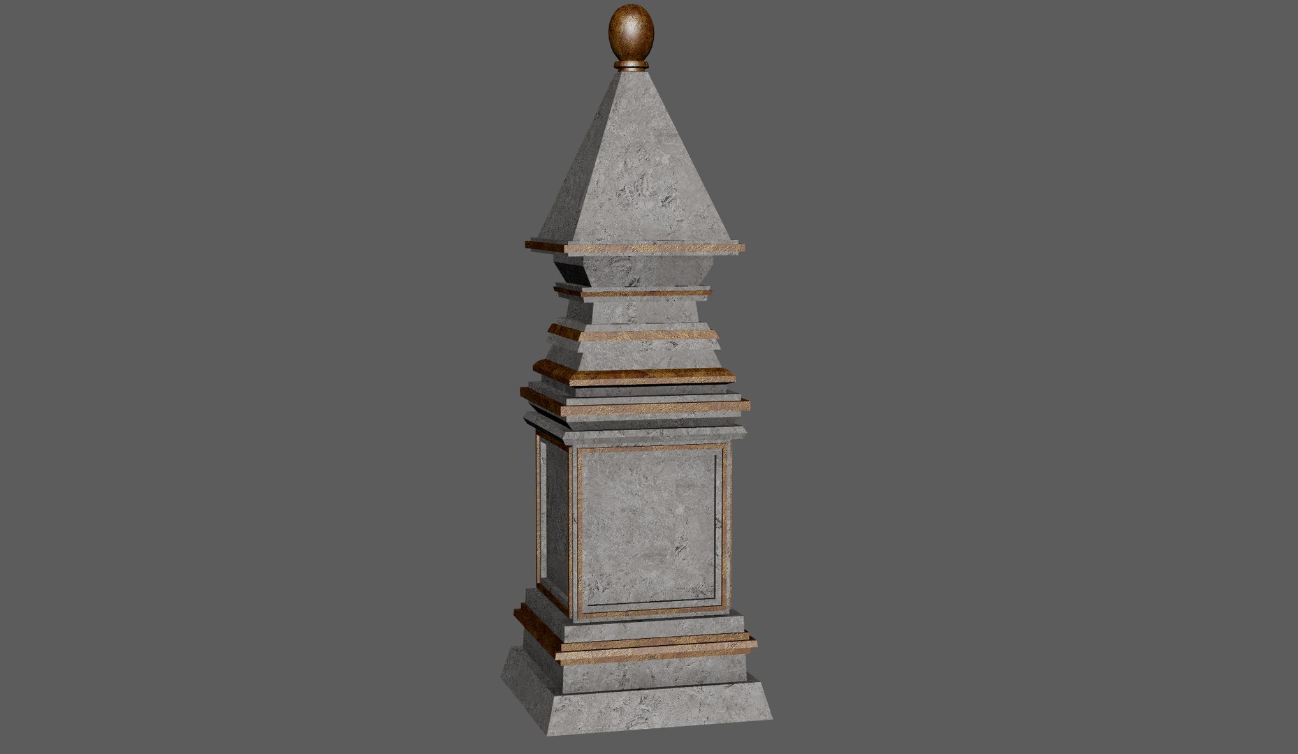 Free 3D Fantasy Ancient Pillar Model - TurboSquid 2257959