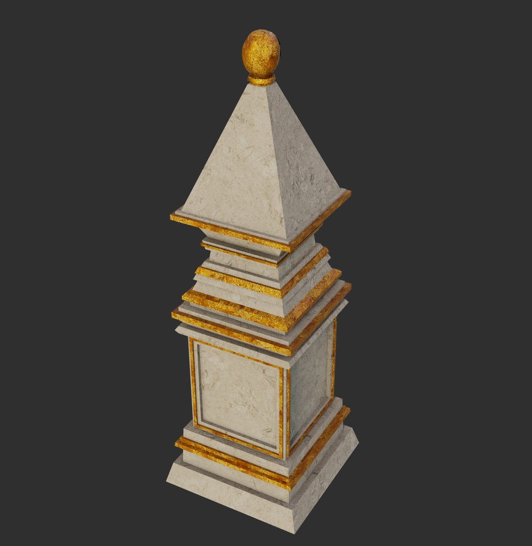 Free 3D Fantasy Ancient Pillar Model - TurboSquid 2257959