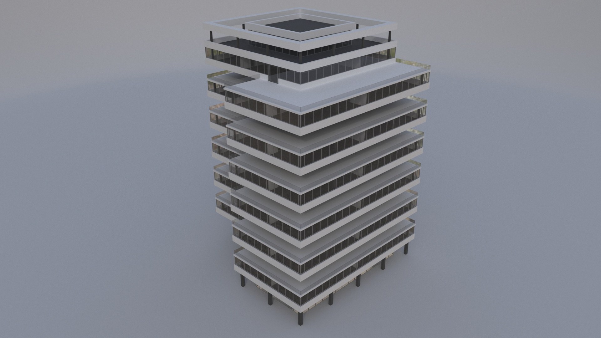Building_modern_generic_12 3D Model - TurboSquid 2312242
