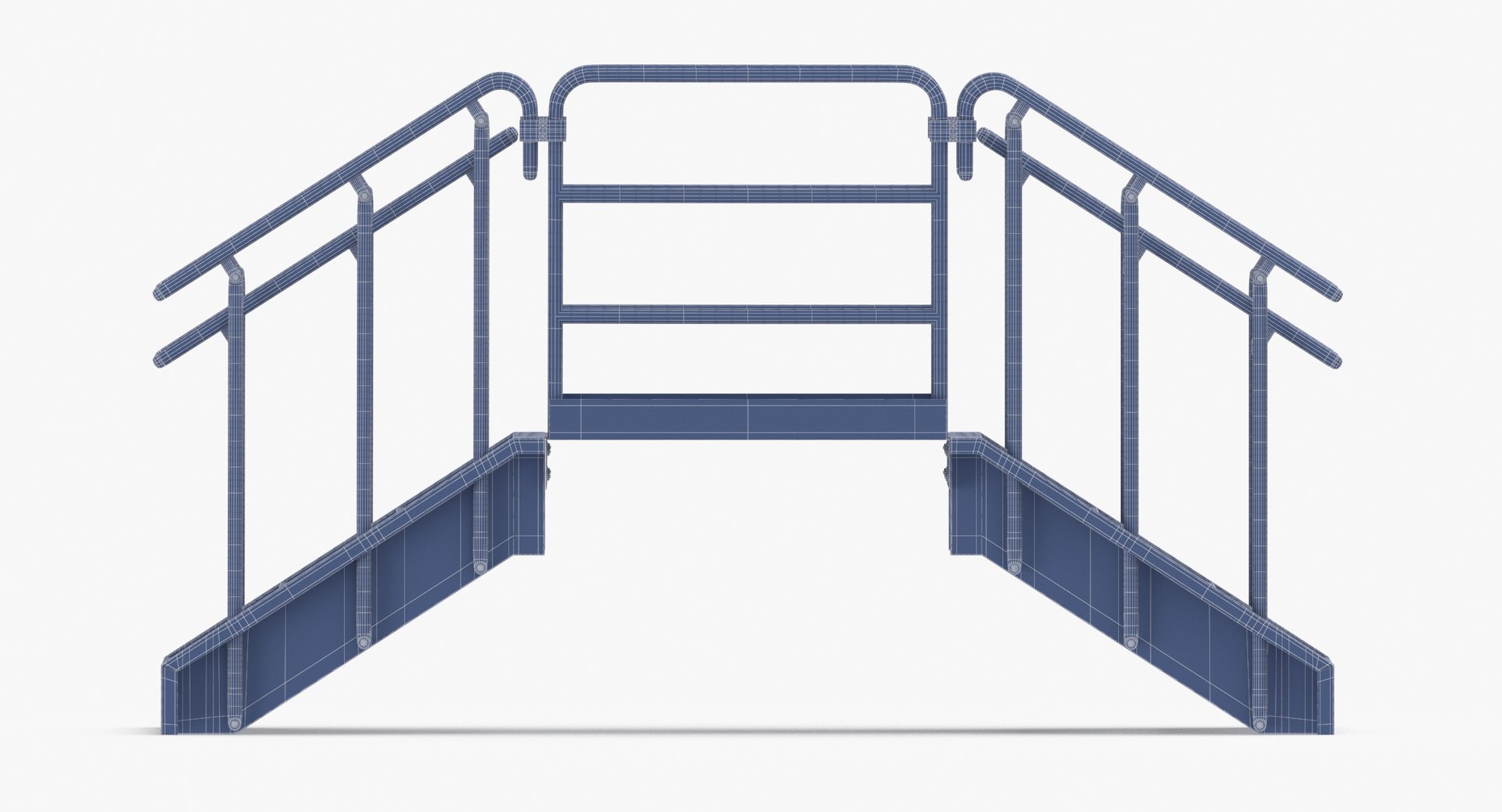 Platform Ladder 3D Model - TurboSquid 1880135