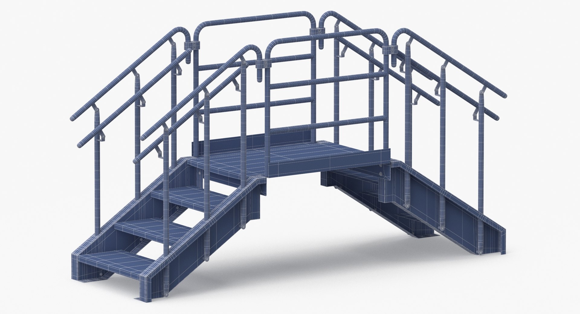 Platform Ladder 3D model - TurboSquid 1880135