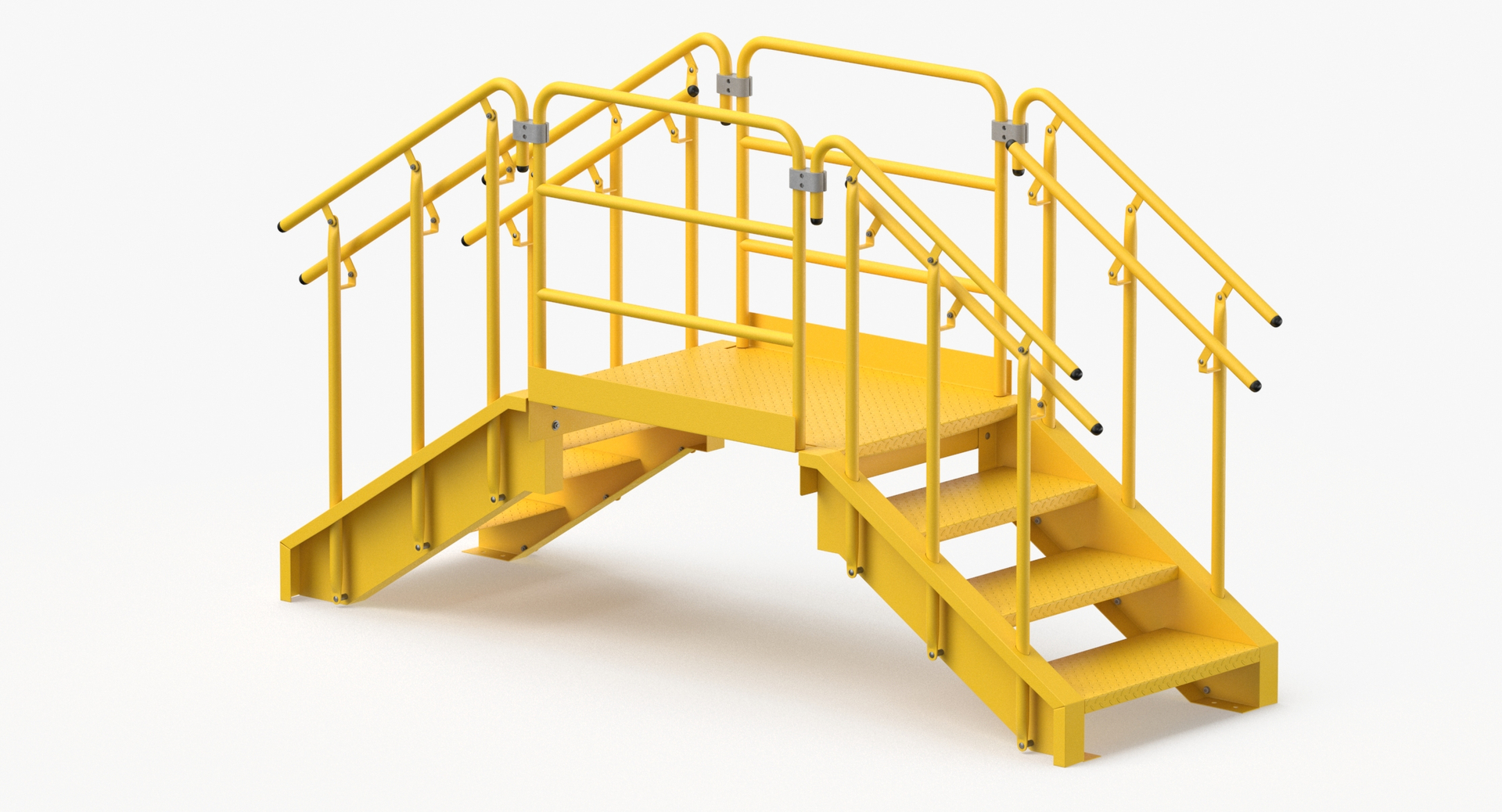 Platform Ladder 3D model - TurboSquid 1880135