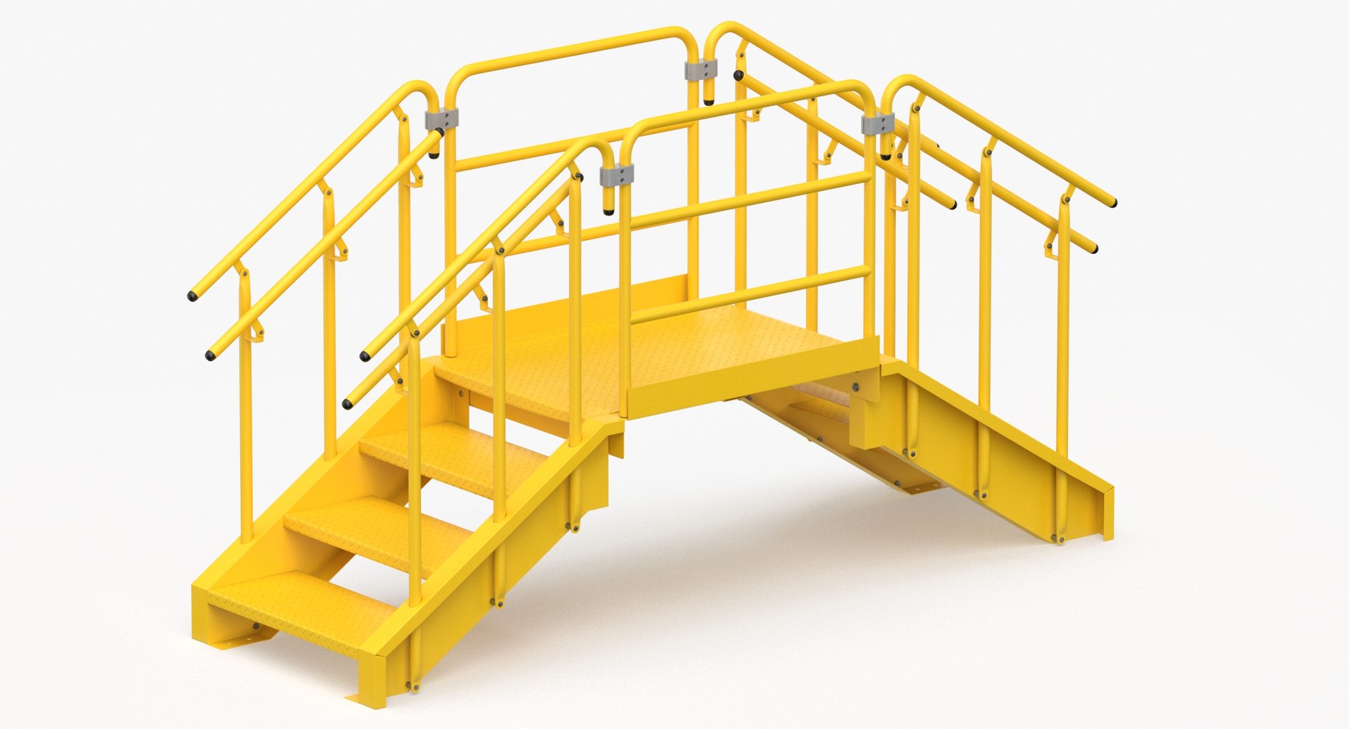 Platform Ladder 3D model - TurboSquid 1880135