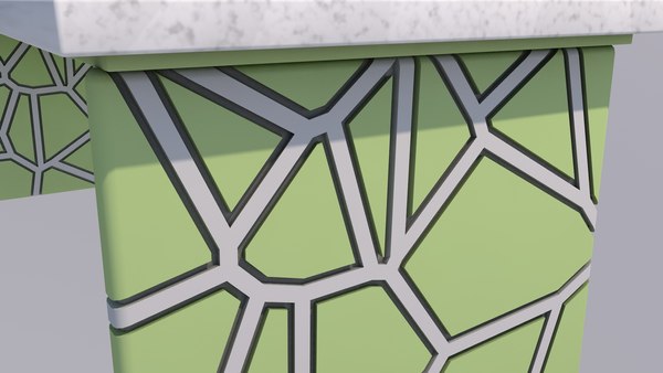Bench model - TurboSquid 1991902