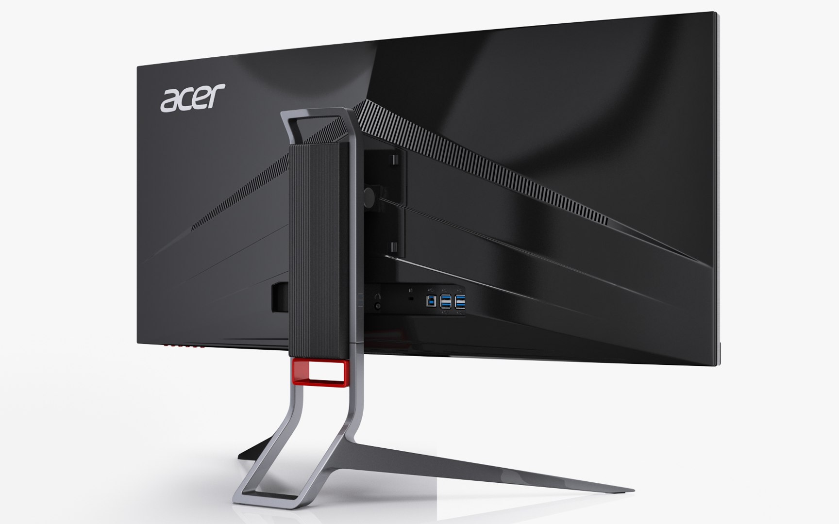 3d Curved Monitor Acer Predator Model