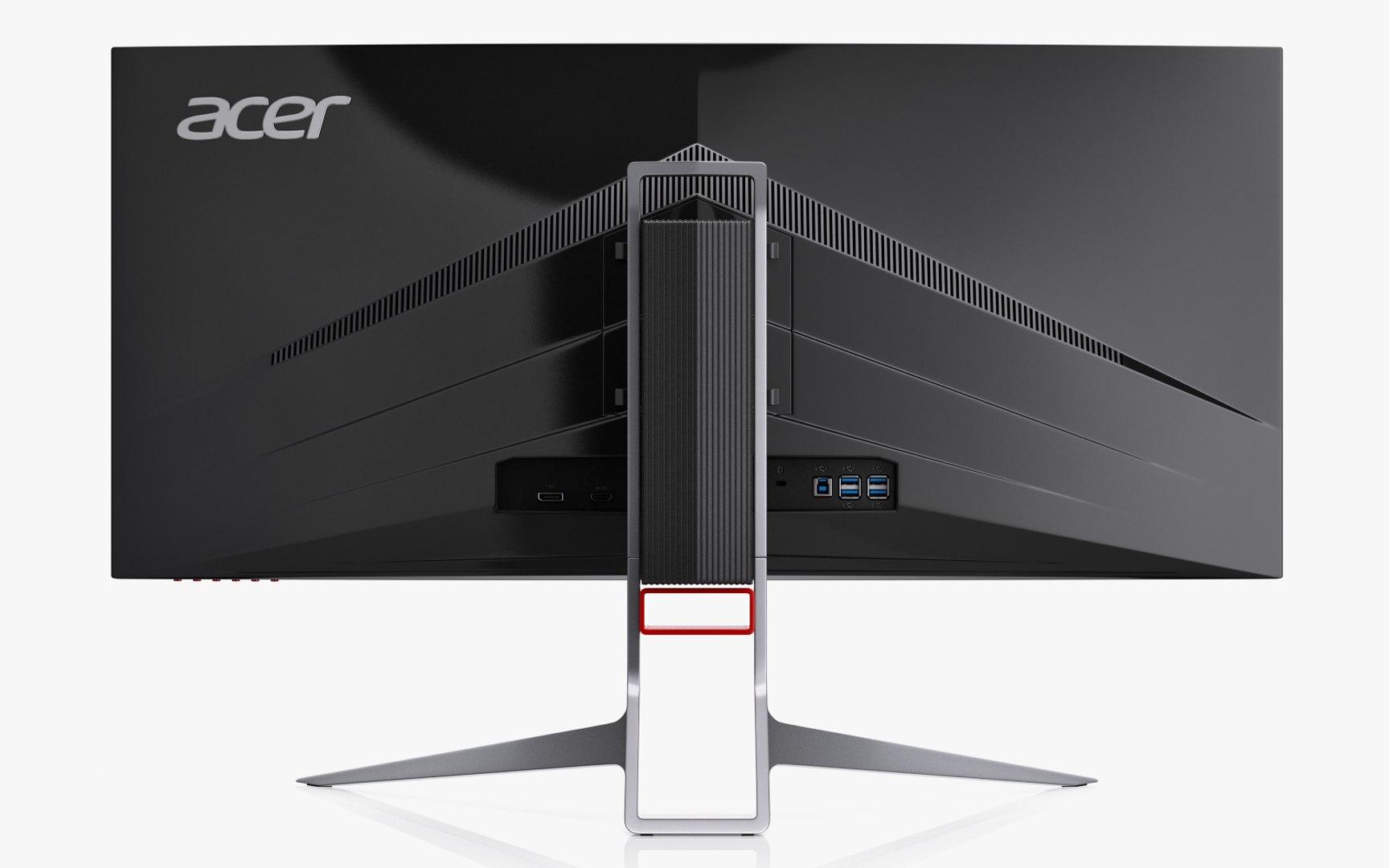 3d Curved Monitor Acer Predator Model