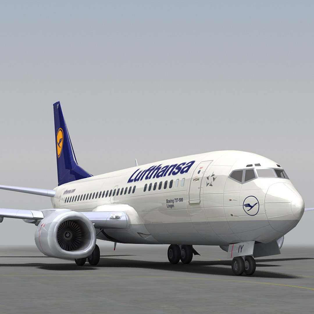 Boeing 737 500 - 3ds