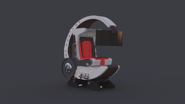 Equipment Egg Cinema Chair Virtuix 3D model - TurboSquid 1895978