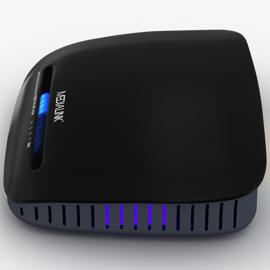 Medialink Wireless N Router 3d Model