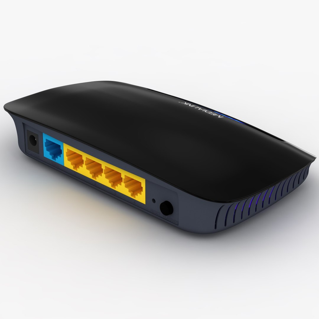 Medialink Wireless N Router 3d Model