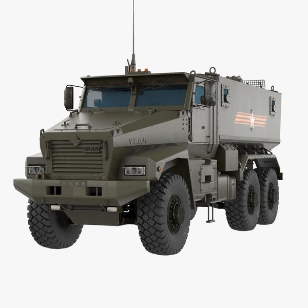 Ural 63095 typhoon model - TurboSquid 1673764