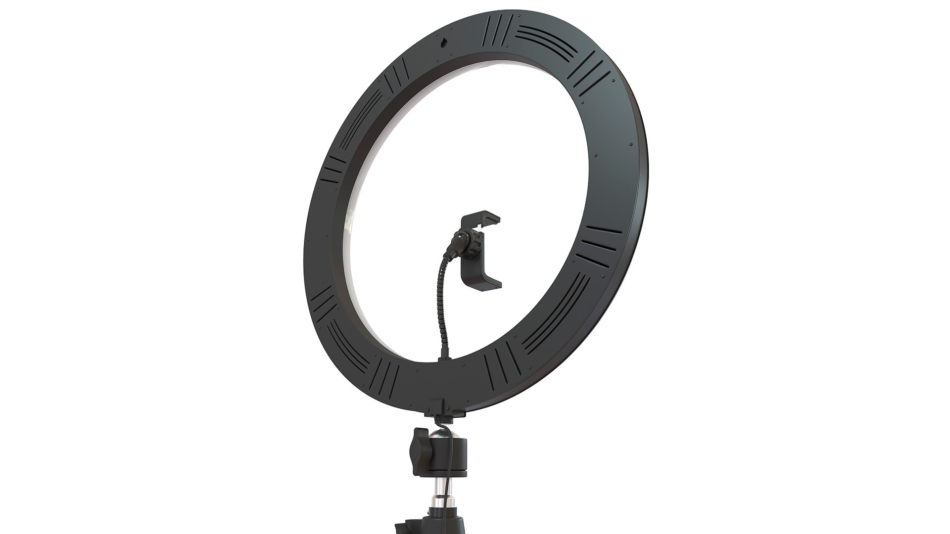 Hama SpotLight Steady 120 LED Ring Light 3D - TurboSquid 1788913