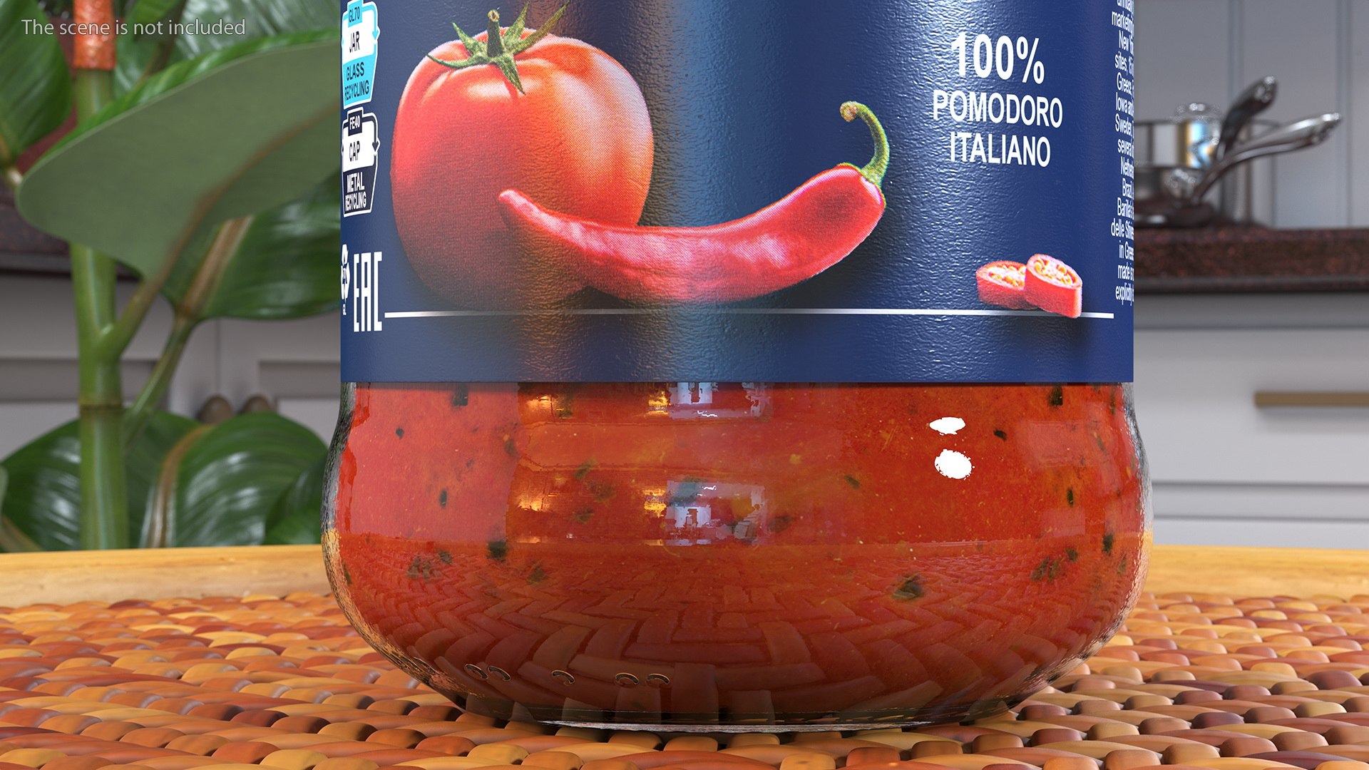 Barilla Arrabbiata Sauce 400g 3D model - TurboSquid 1741997