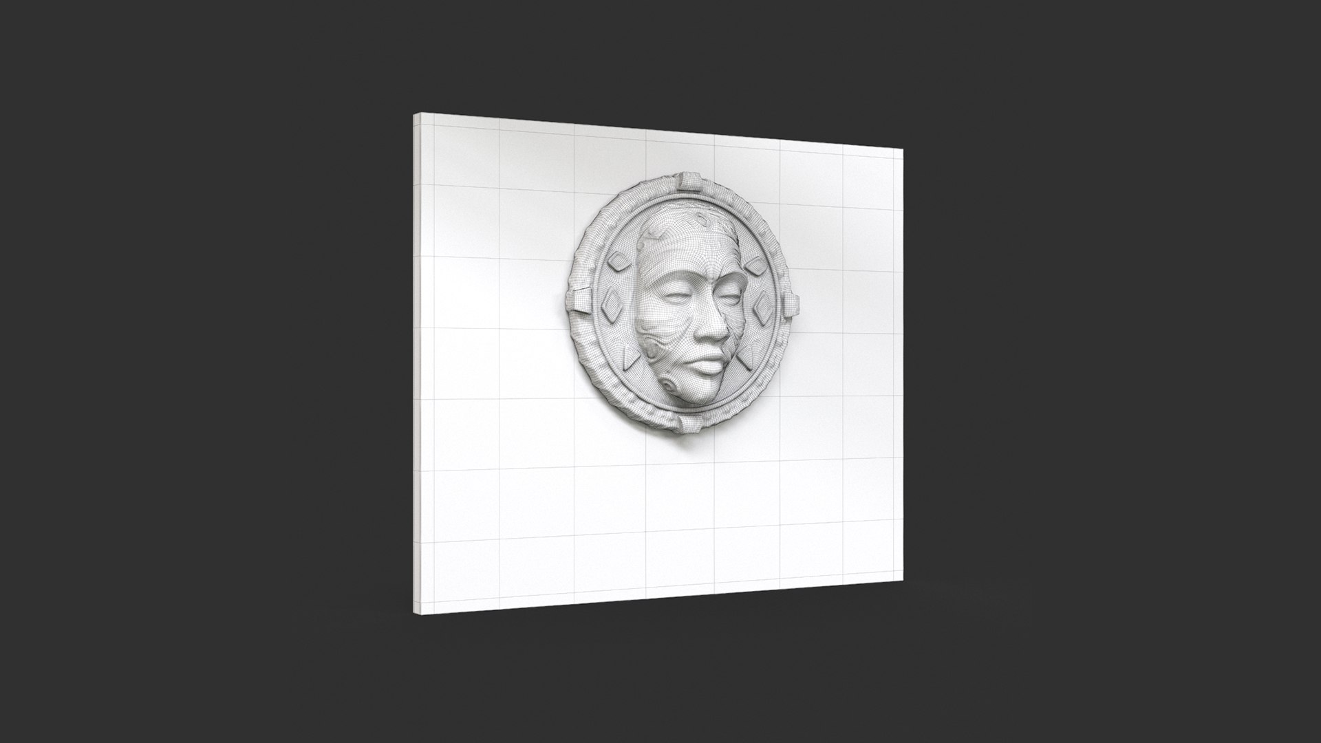 Wall Mask 3D Model - TurboSquid 2285114