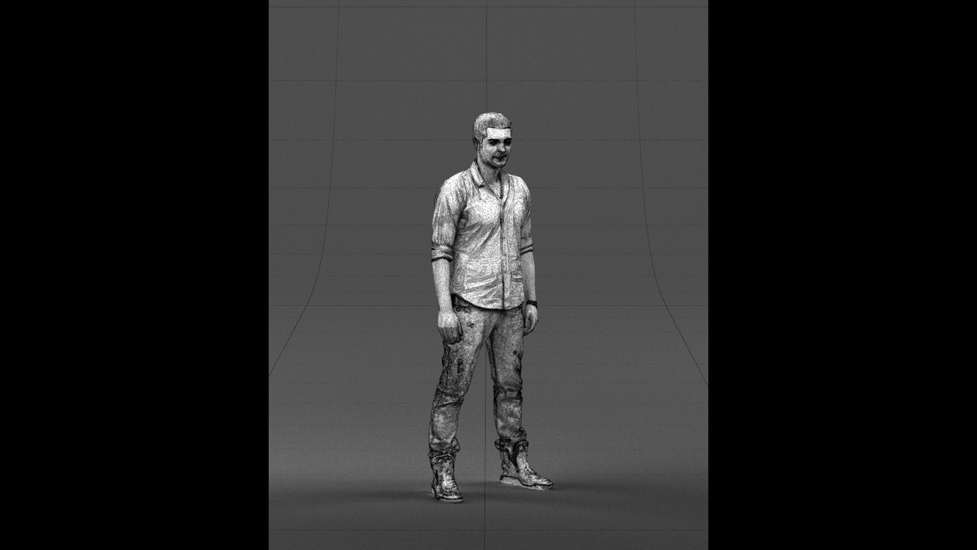 Scanned Realistic Human Model - TurboSquid 1649739