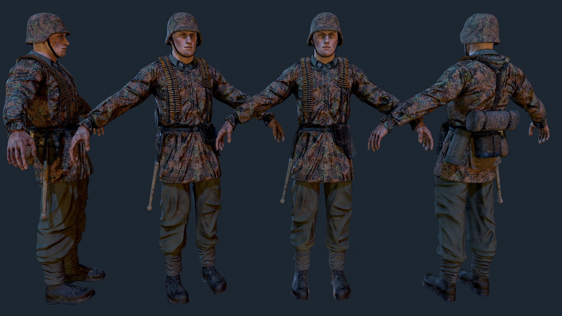 3d Ss Soldier