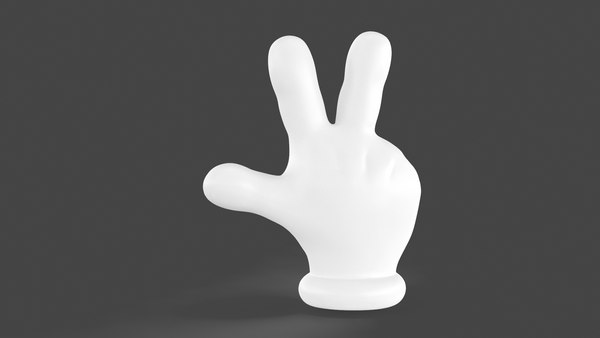 modelo 3d Mano de dibujos animados 6 - TurboSquid 1698598