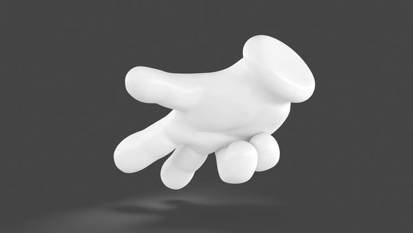 modelo 3d Mano de dibujos animados 6 - TurboSquid 1698598