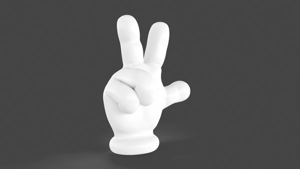 modelo 3d Mano de dibujos animados 6 - TurboSquid 1698598