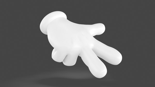 modelo 3d Mano de dibujos animados 6 - TurboSquid 1698598