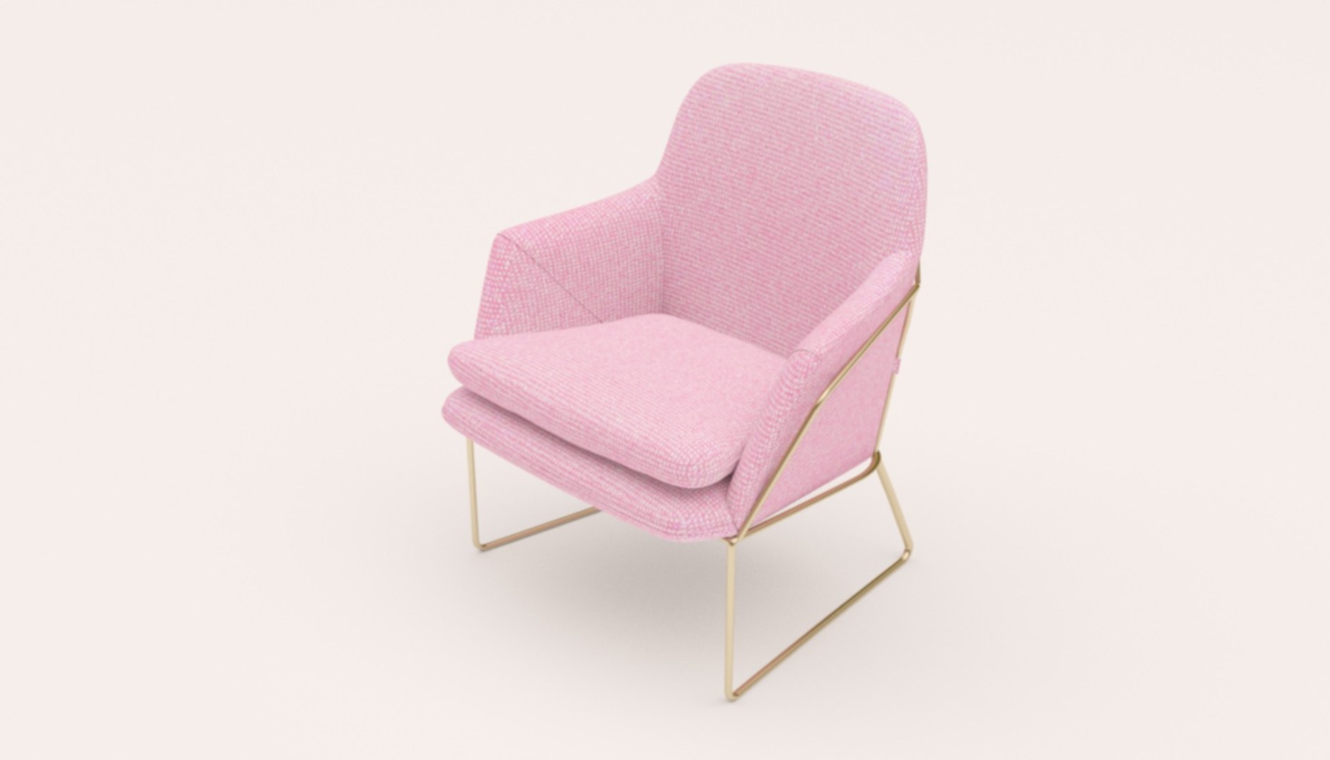 3D model frame armchair chair - TurboSquid 1474530