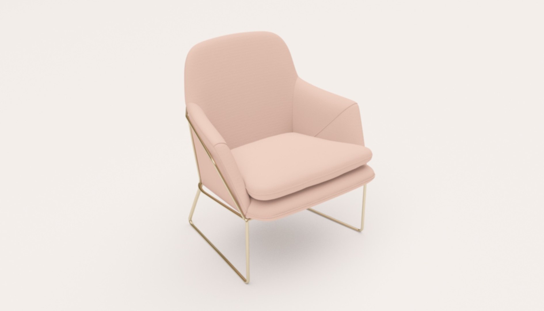 3D model frame armchair chair - TurboSquid 1474530
