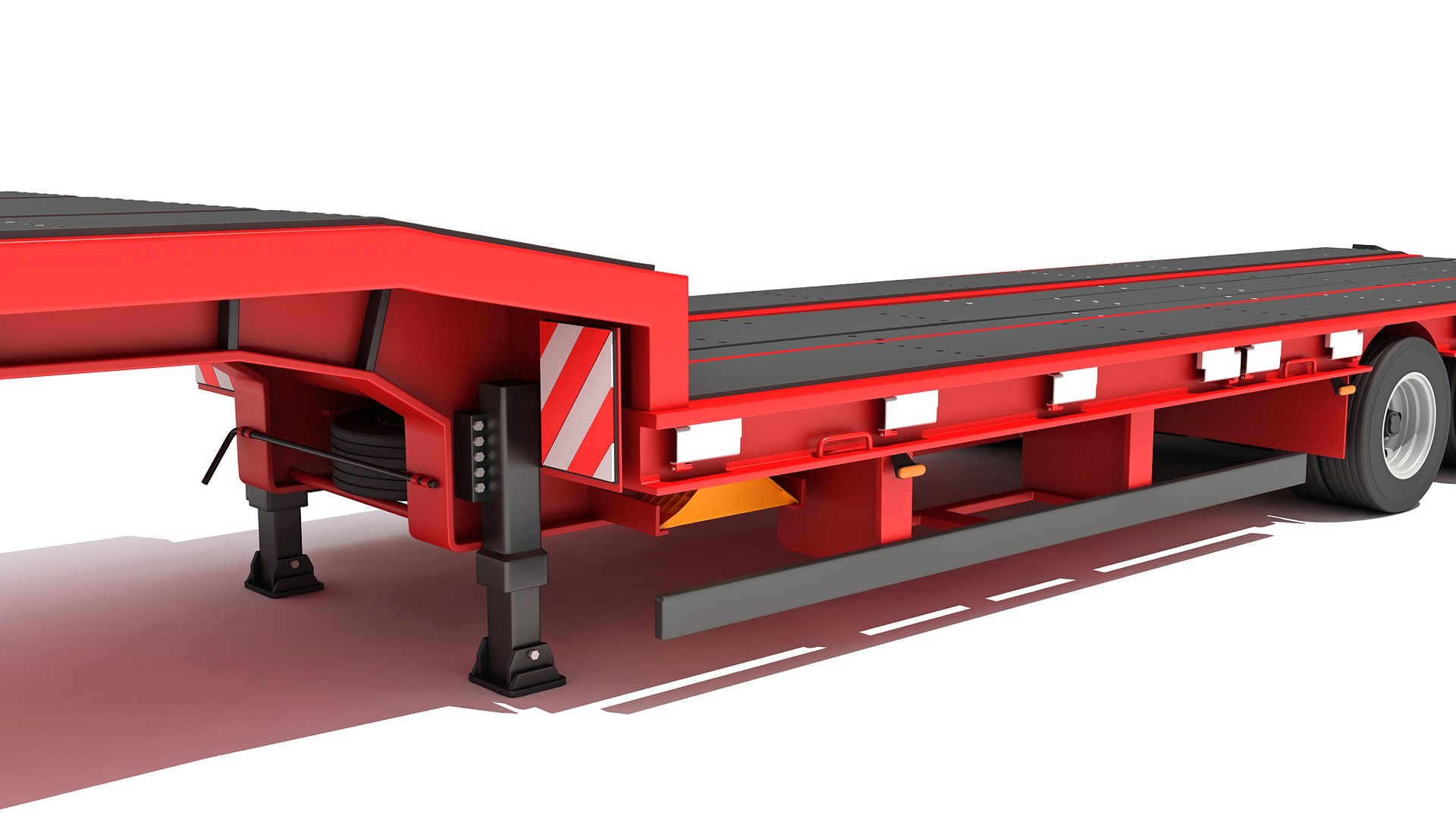 3D Platform Trailer - TurboSquid 1918602