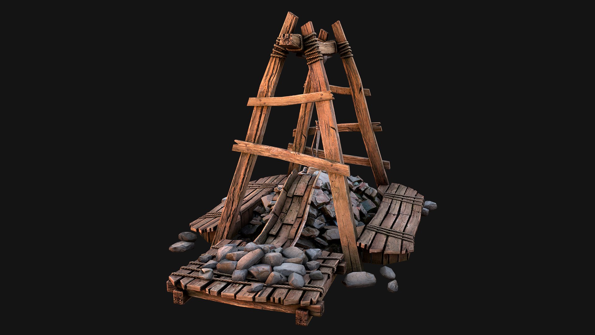 Quarry Stone Rock Mine 3D - TurboSquid 2245441