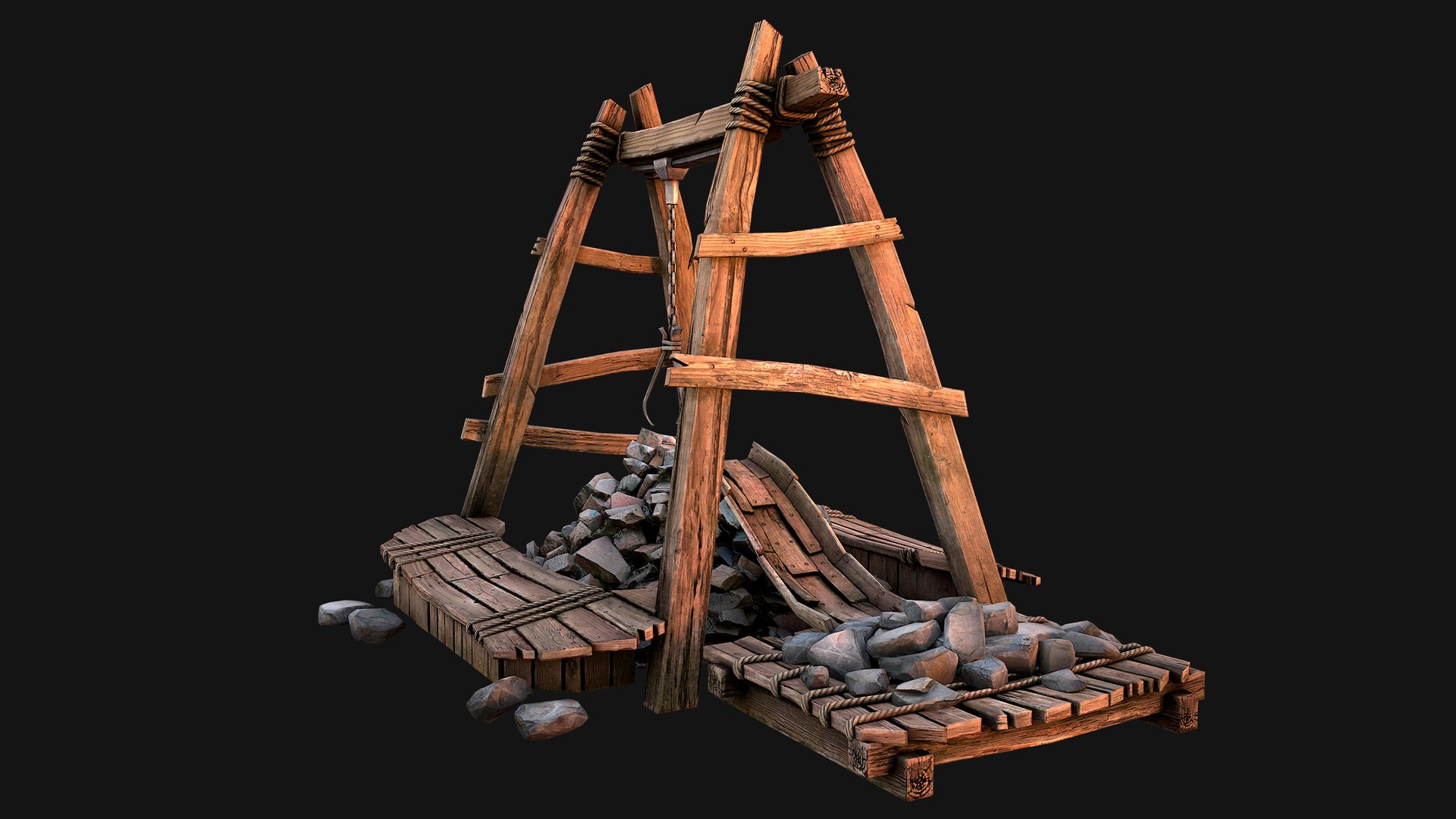 Quarry Stone Rock Mine 3D - TurboSquid 2245441