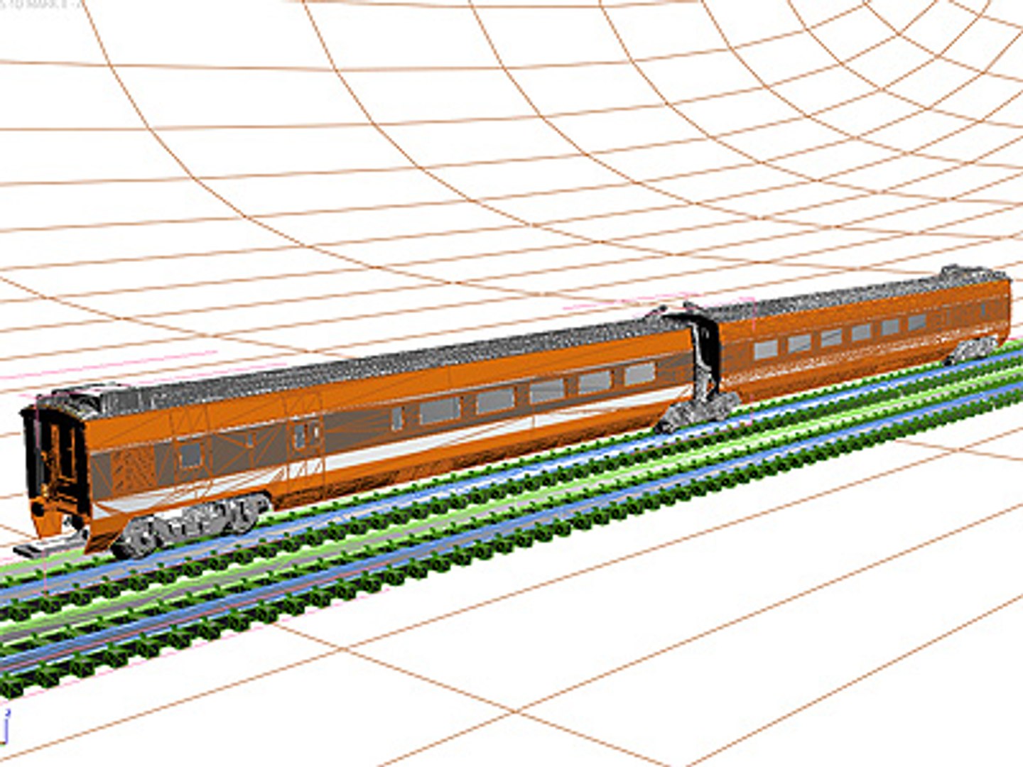 1st Generation Tgv High-speed 3d Model