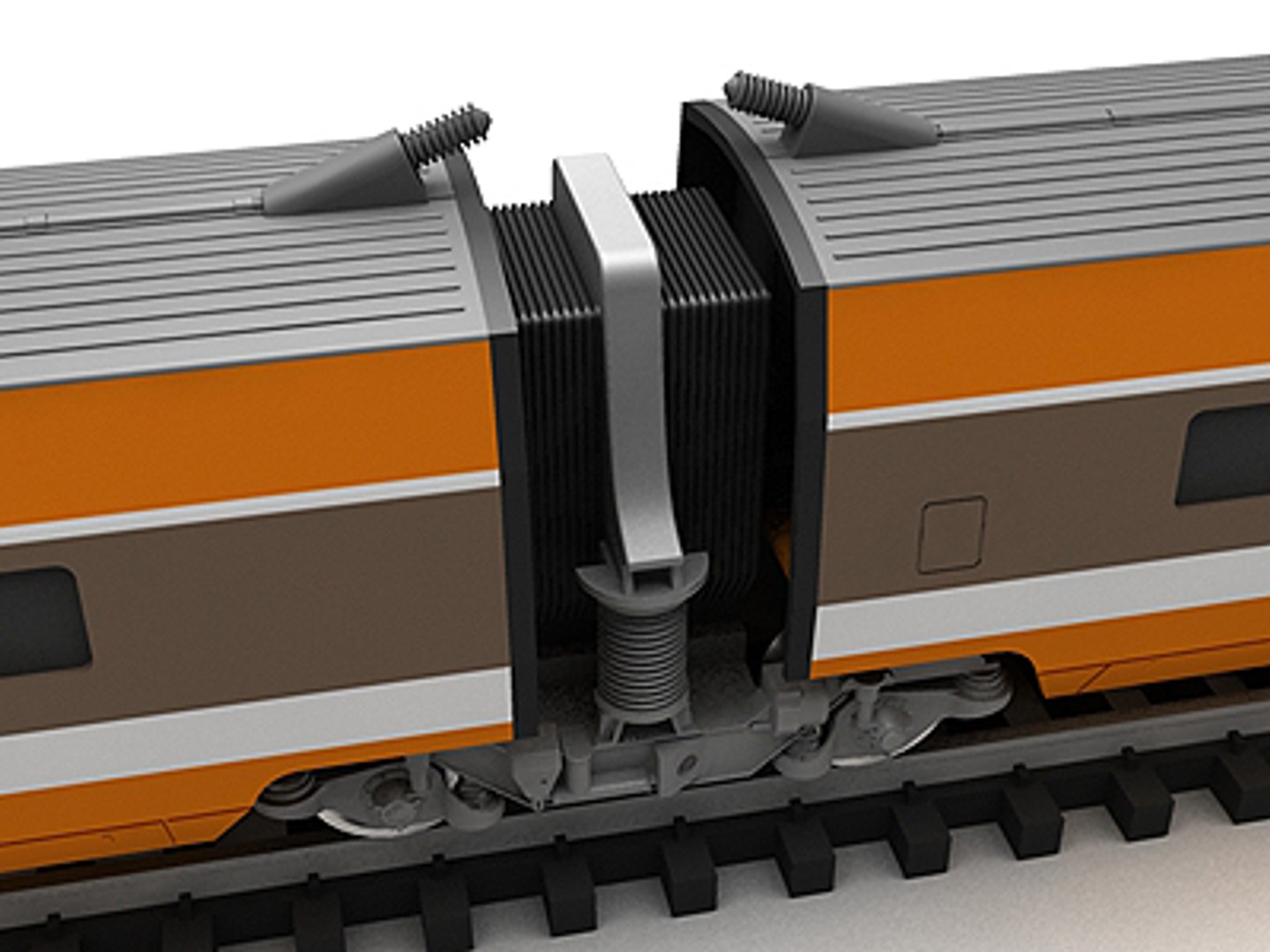 1st Generation Tgv High-speed 3d Model