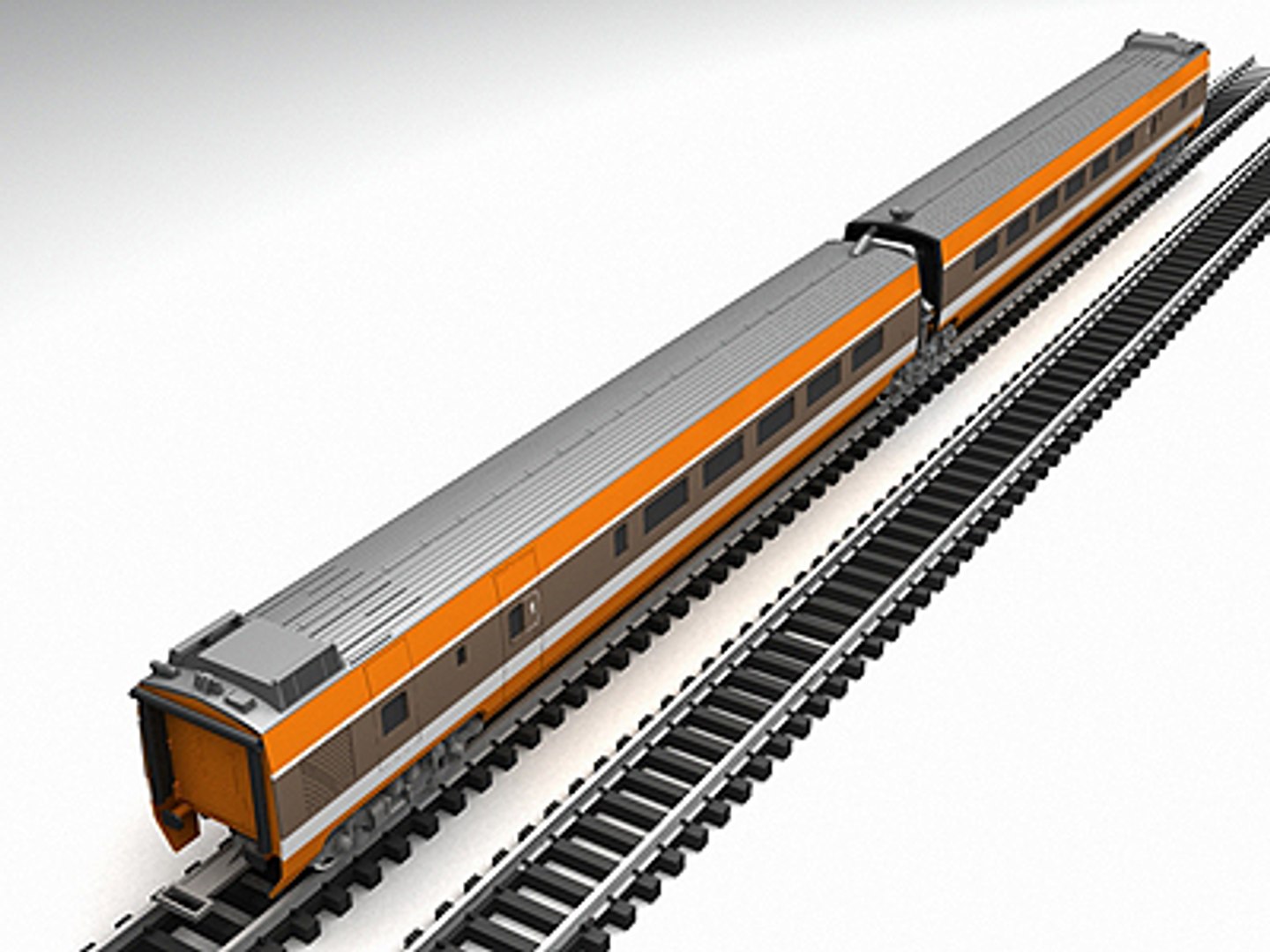 1st Generation Tgv High-speed 3d Model