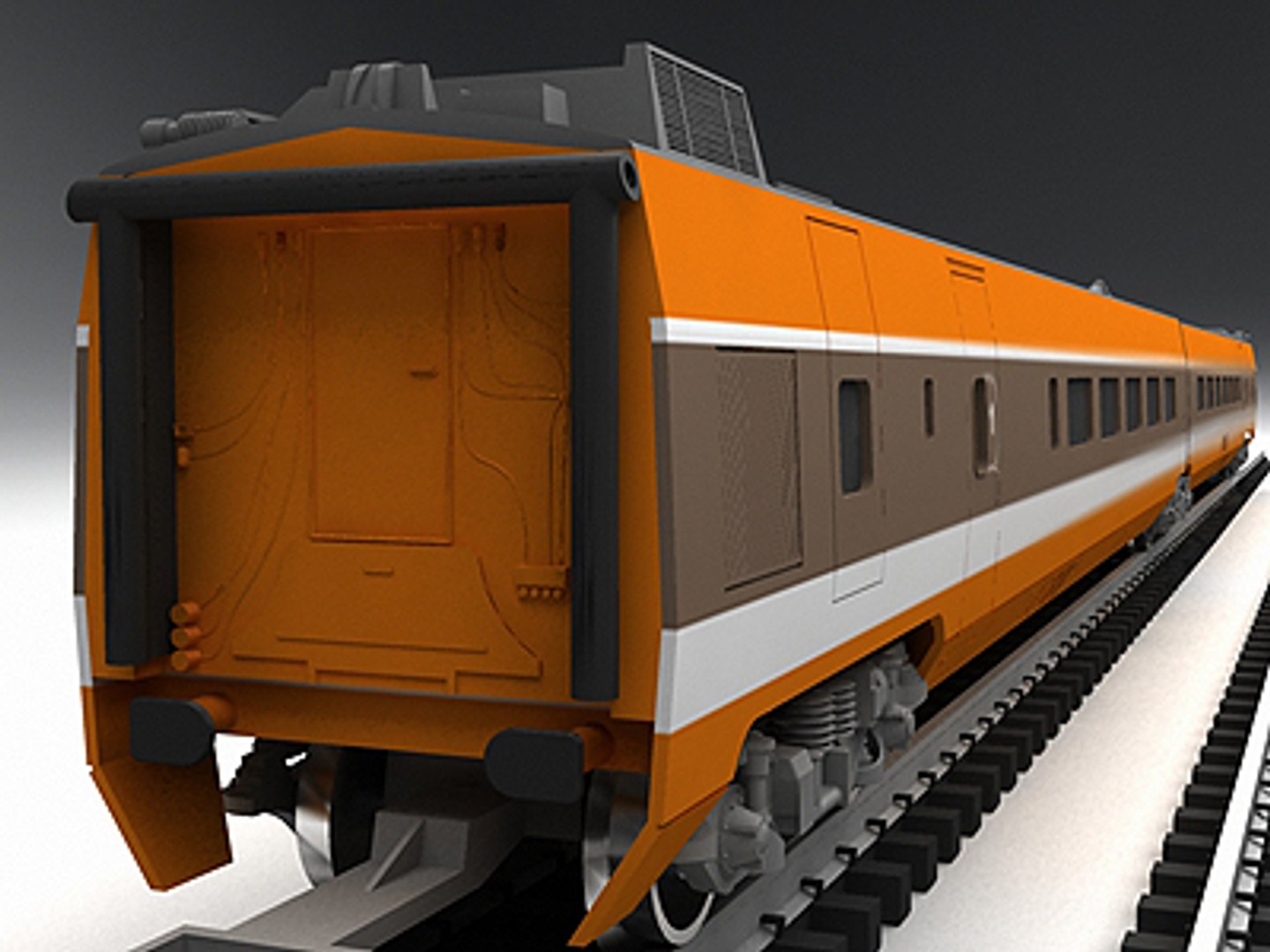 1st Generation Tgv High-speed 3d Model