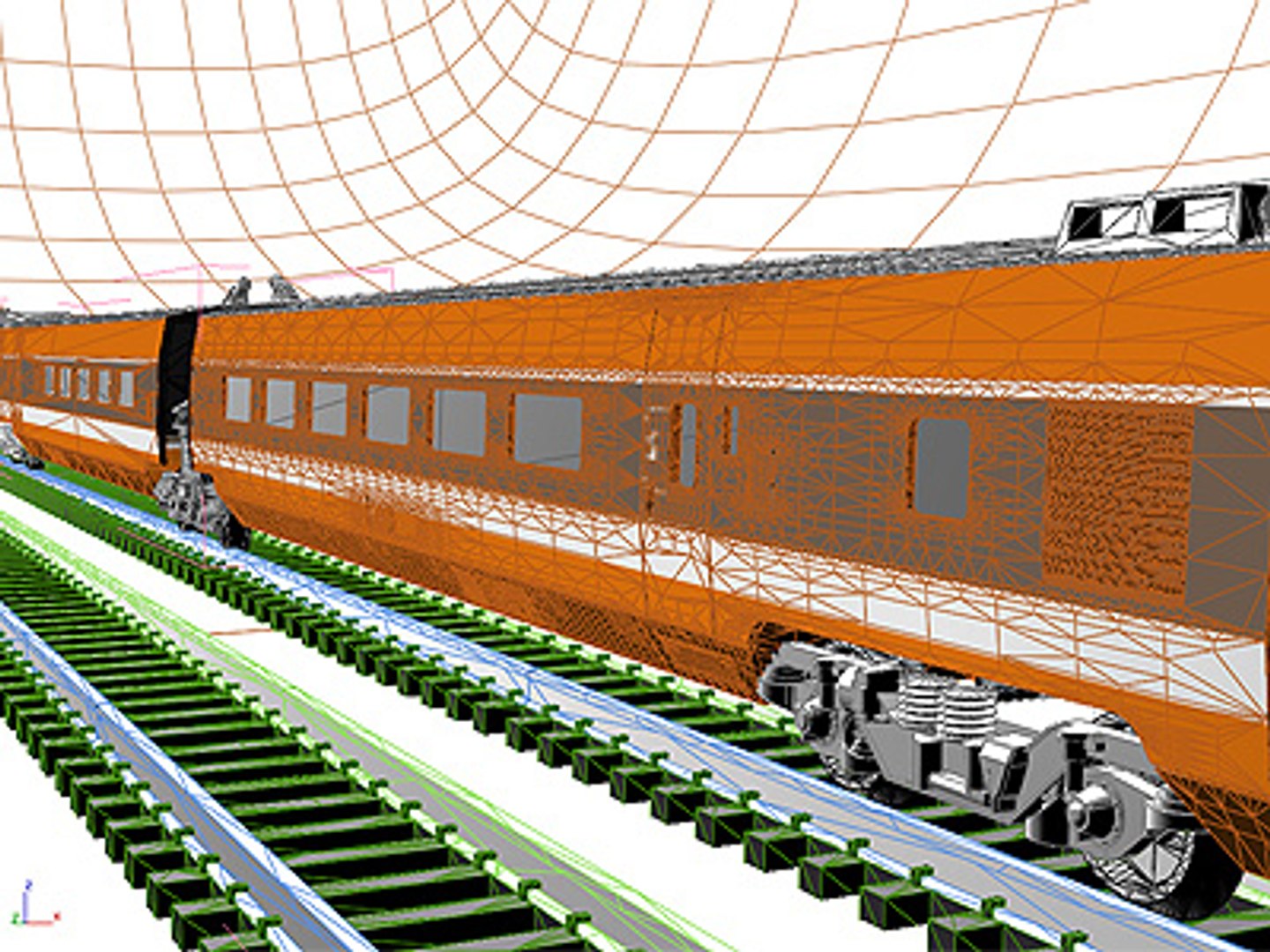 1st Generation Tgv High-speed 3d Model