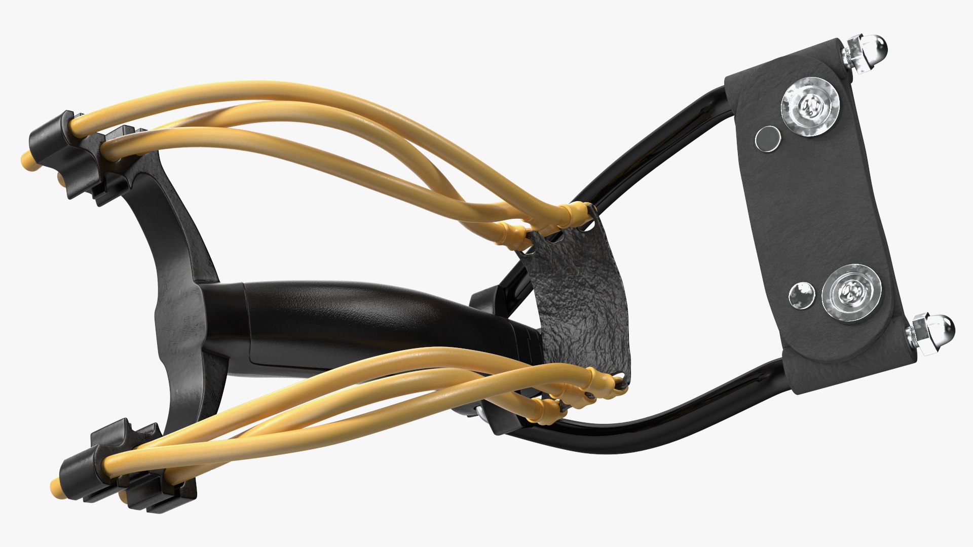 Folding Black Wrist Slingshot Catapult 3D - TurboSquid 2114720