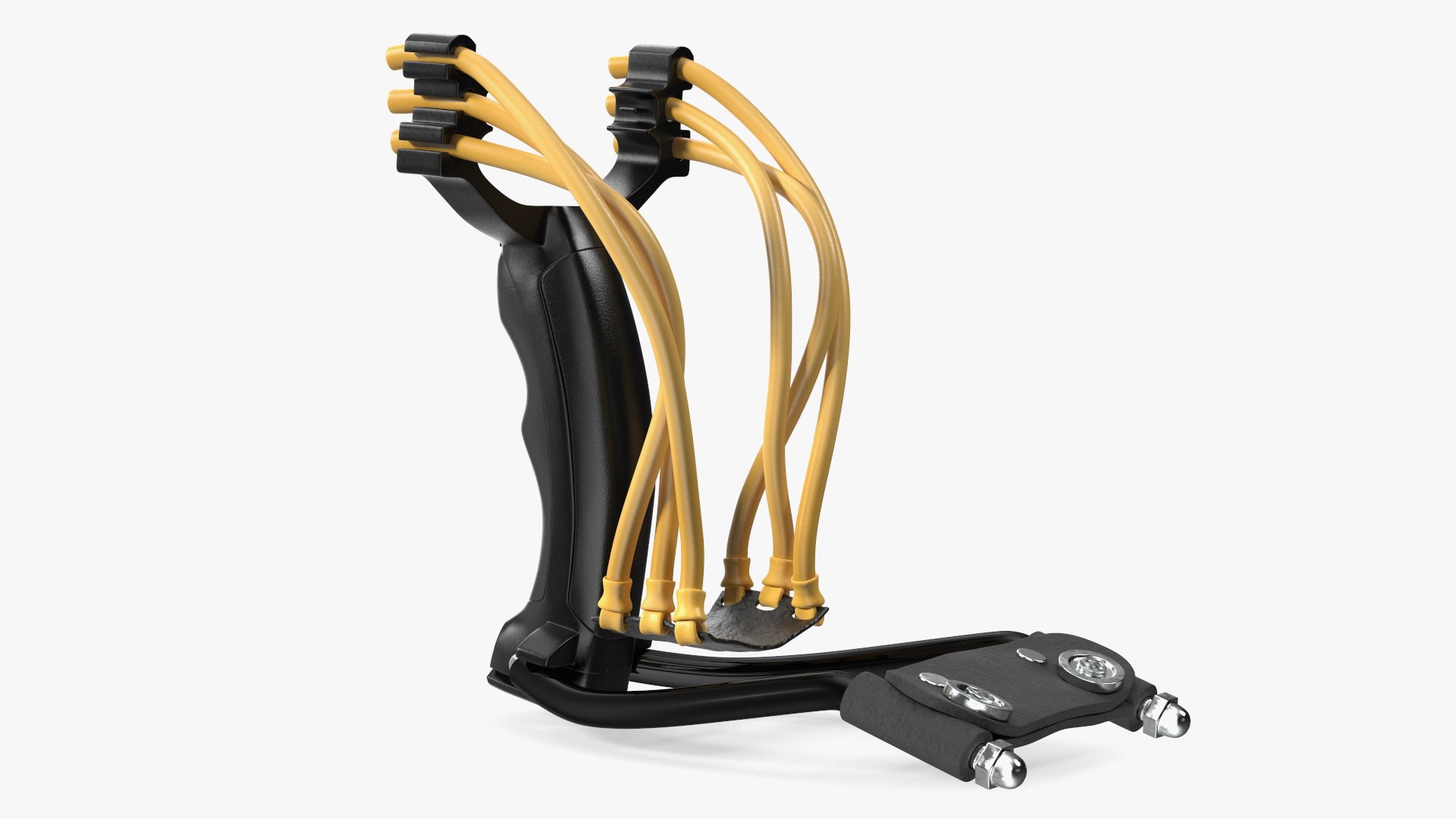 Folding Black Wrist Slingshot Catapult 3D - TurboSquid 2114720