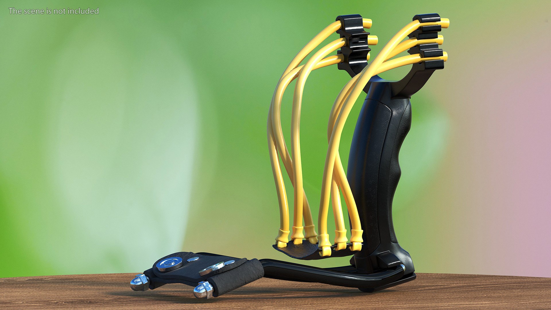 Folding Black Wrist Slingshot Catapult 3D - TurboSquid 2114720