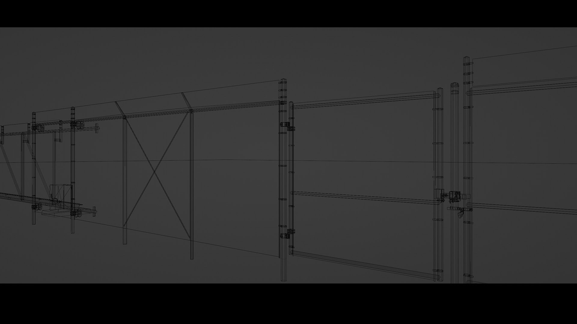 3D Chainlink Fence Low-Poly Modular Set - TurboSquid 2043429