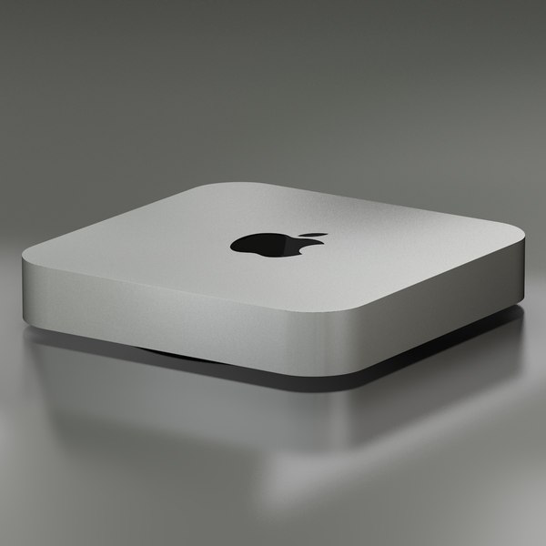 apple mini mac 3d model
