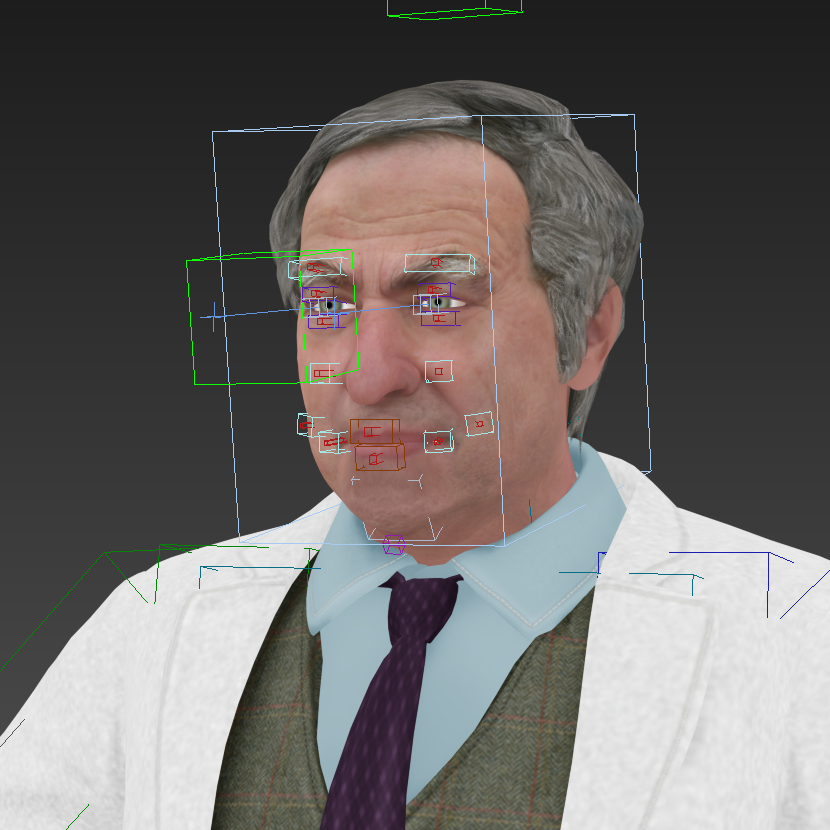 doctor realistic biped 3d model