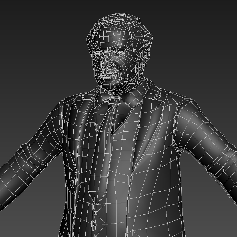 doctor realistic biped 3d model