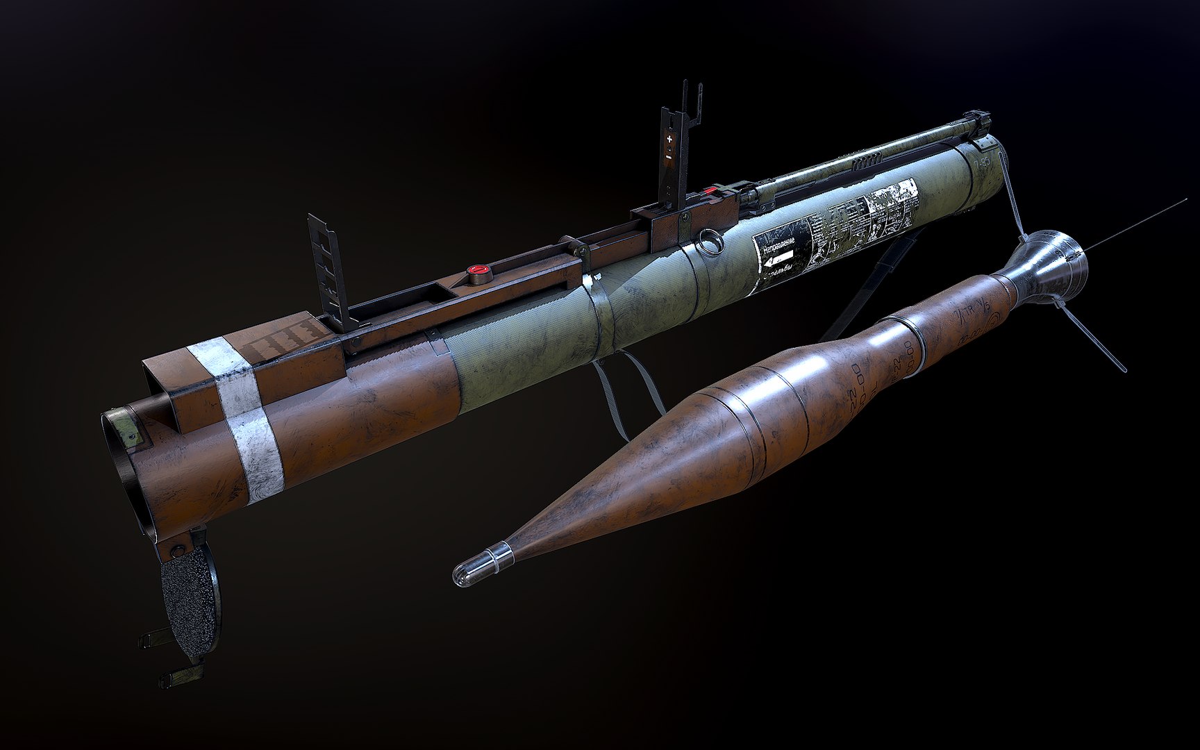 Rocket Launcher 3D Model - TurboSquid 2258014