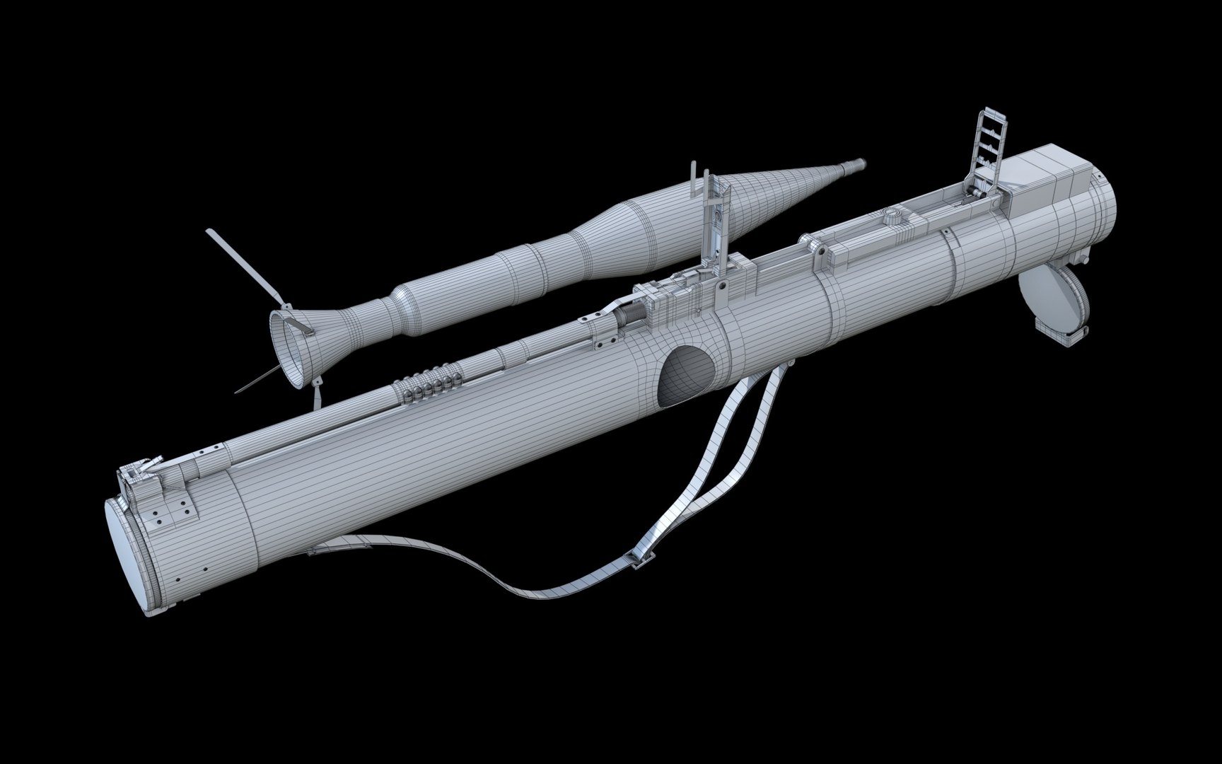 Rocket Launcher 3D Model - TurboSquid 2258014