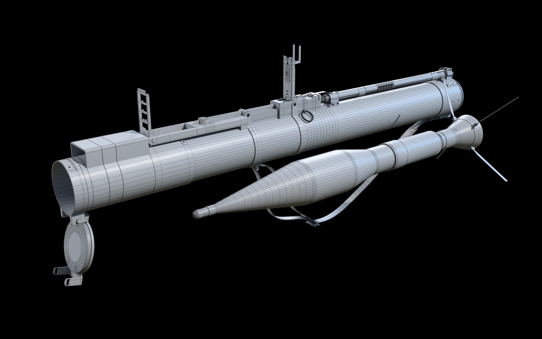 Rocket Launcher 3D Model - TurboSquid 2258014