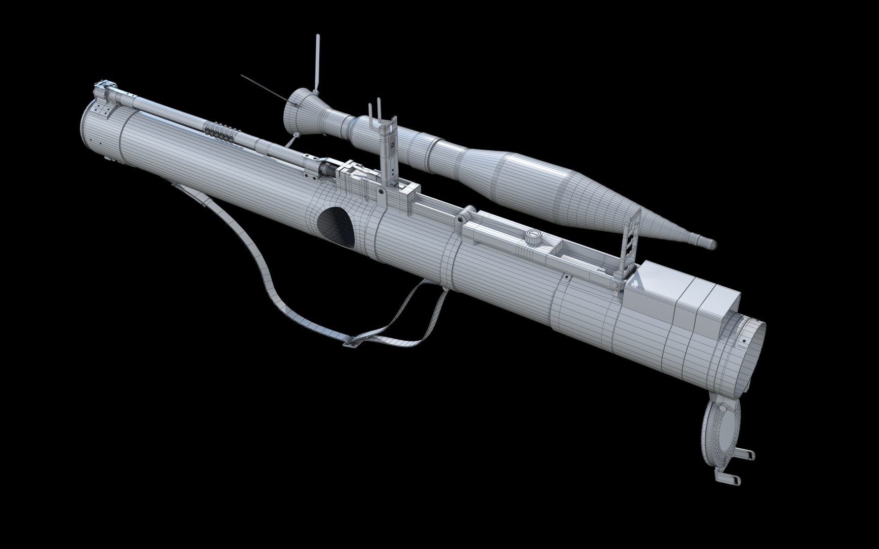 Rocket Launcher 3D Model - TurboSquid 2258014