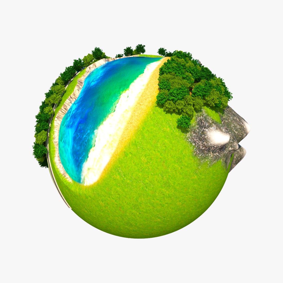 3d Model Planet World