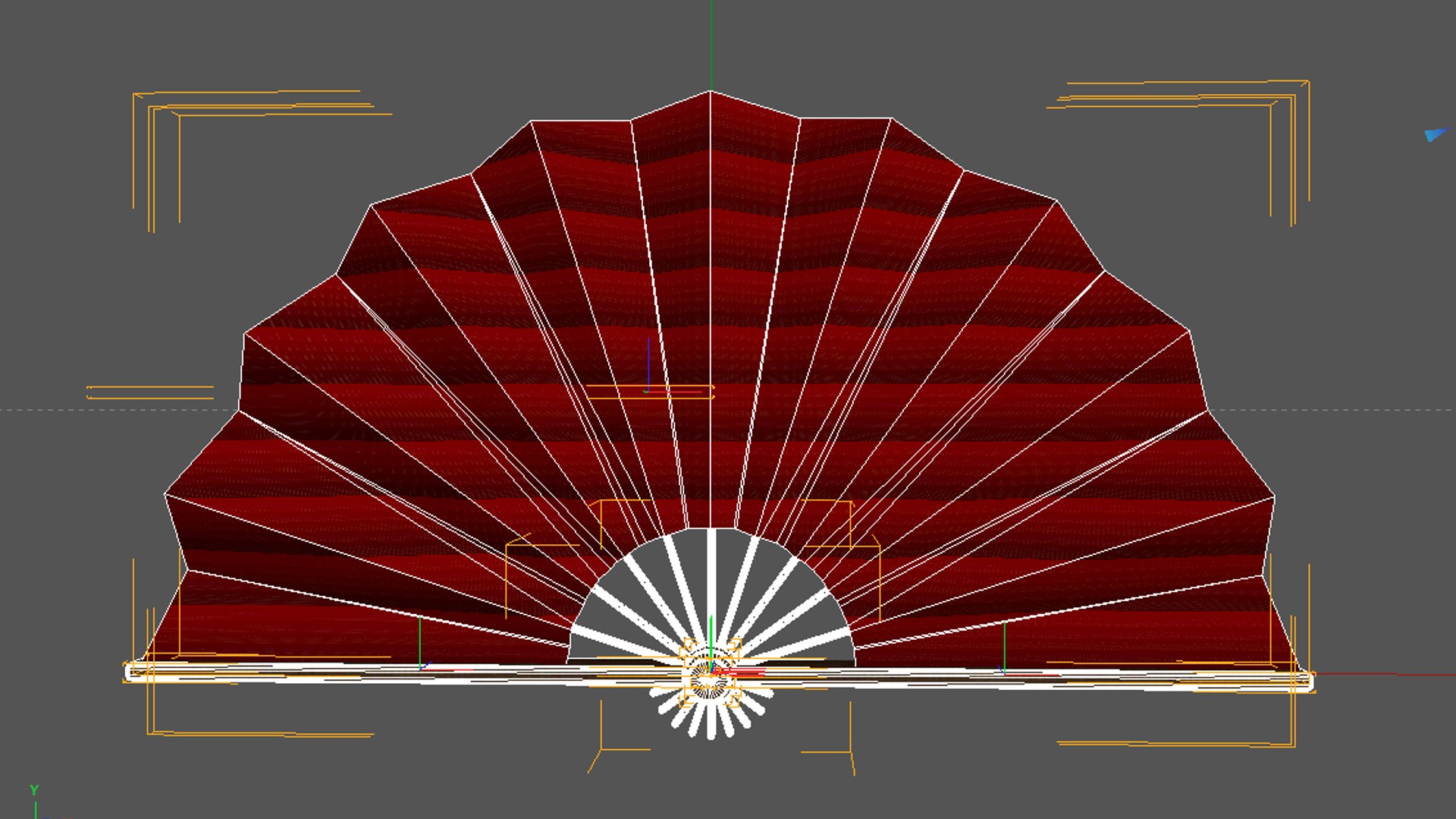 Chinese Fan 3d Model