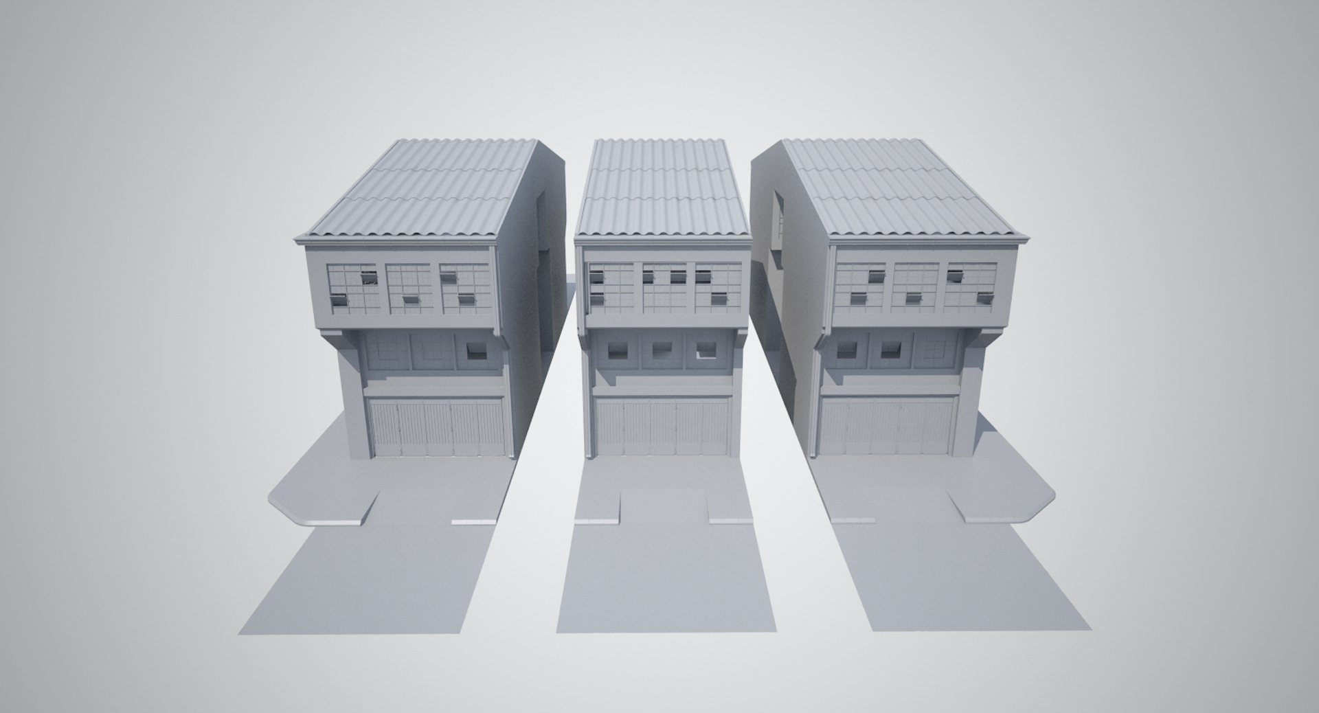 Modular industrial building 3D model - TurboSquid 1262441